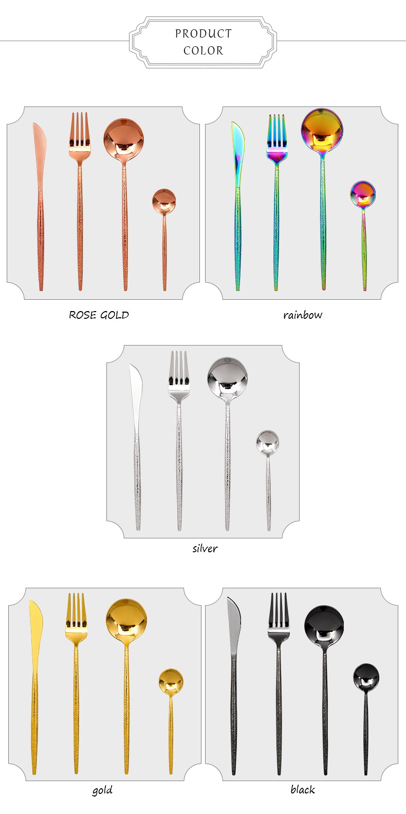 Luxury Stainless Steel Cutlery Set
